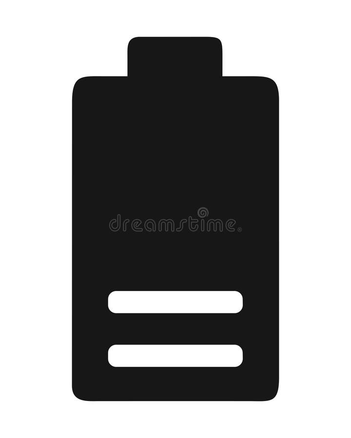 Icon User Interface Battery Charge Stock Illustration - Illustration of ...