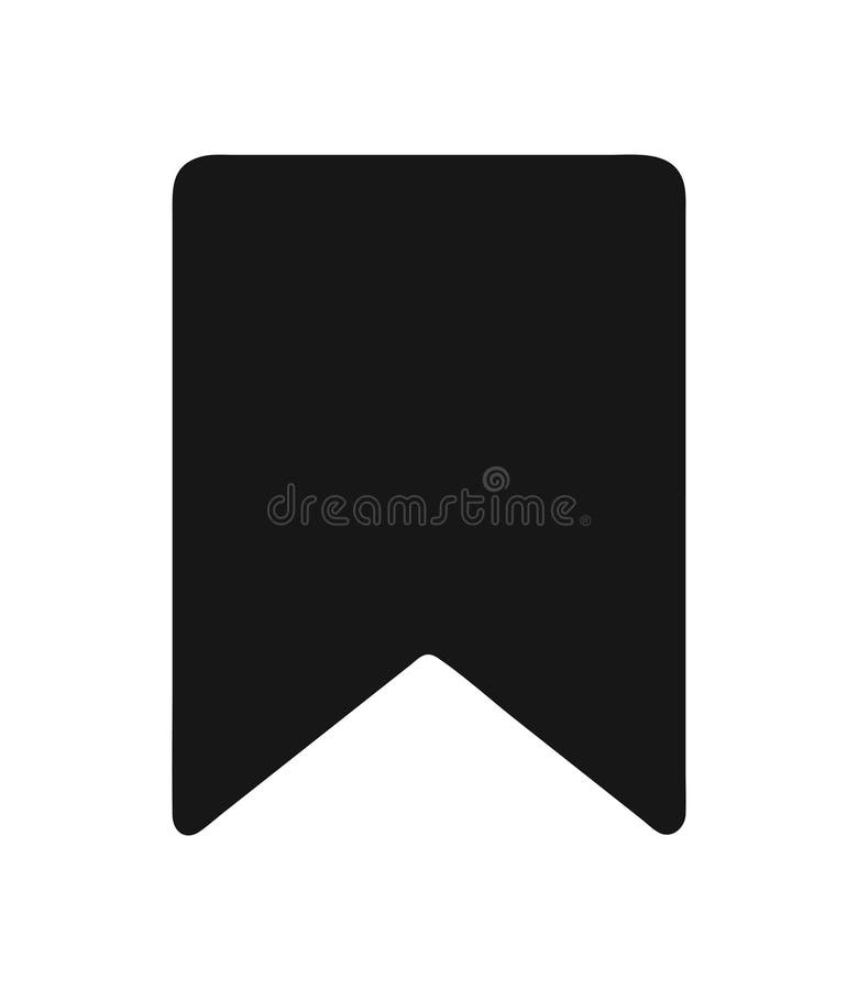Icon User Interface Bookmark Design Stock Illustration - Illustration ...