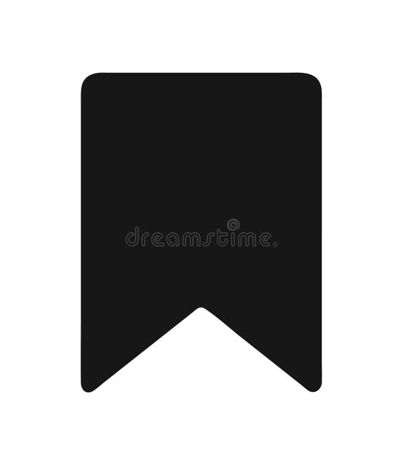 Icon User Interface Bookmark Design Stock Illustration - Illustration ...