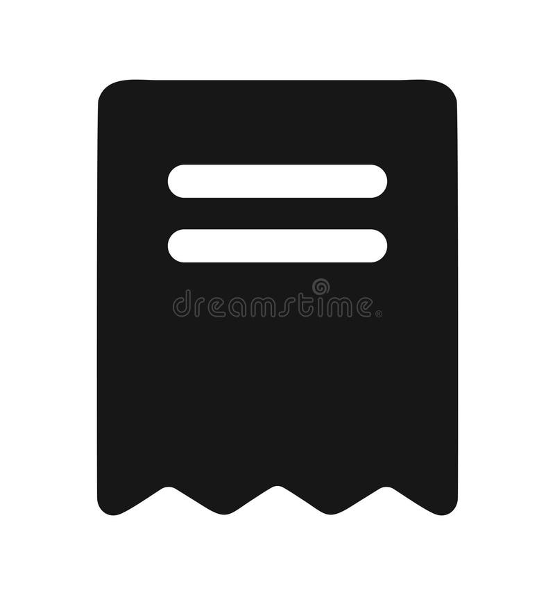 Icon User Interface Bookmark Ribbon Stock Illustration - Illustration ...
