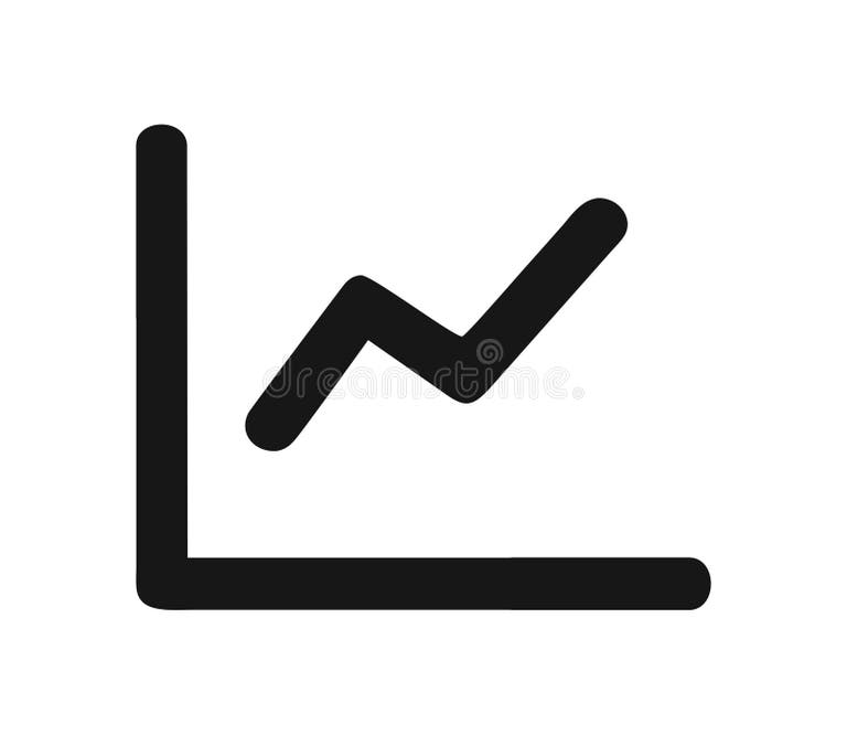 Icon User Interface Chart Line Art Stock Vector - Illustration of ...