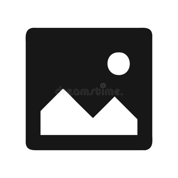 Icon User Interface Image Placeholder Stock Illustration - Illustration ...