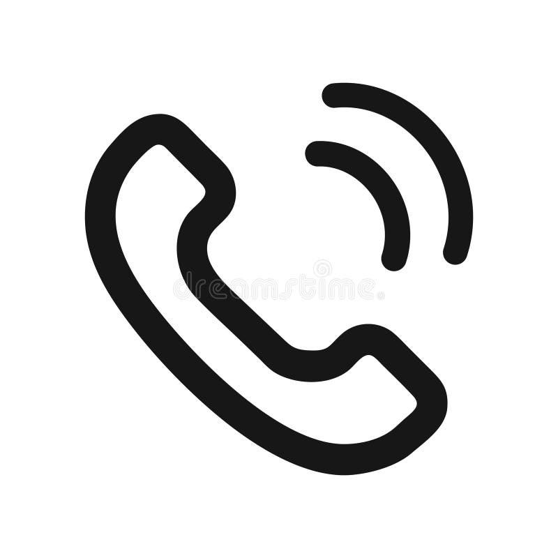 Icon User Interface Phone Call Stock Illustration - Illustration of ...
