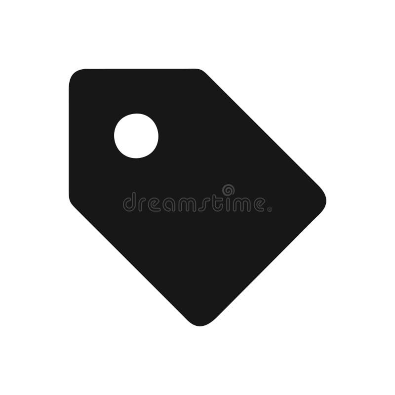 Icon User Interface Price Tag Stock Illustration - Illustration of ...