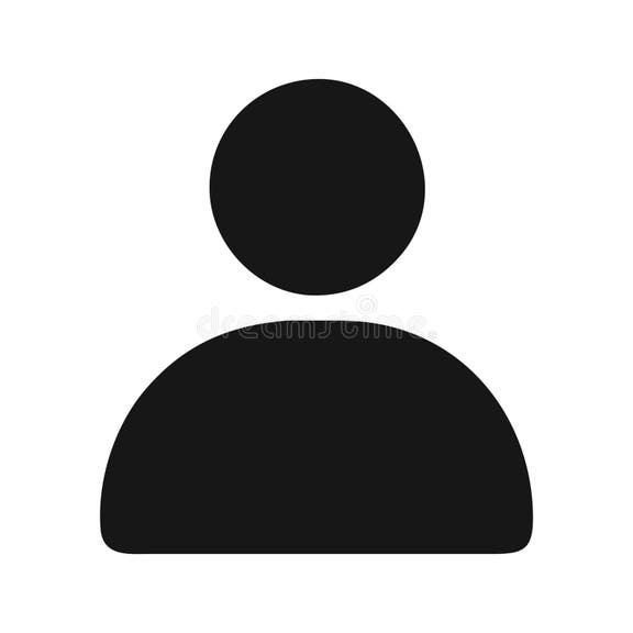 Icon User Interface User Profile Stock Illustration - Illustration of ...