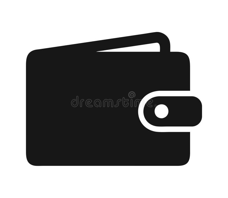 Icon User Interface Wallet Money Stock Illustration - Illustration of ...