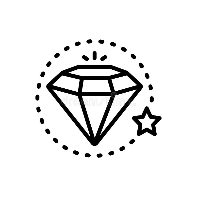 Mix Icon for Precious, Valuable and Crystal Stock Vector - Illustration ...