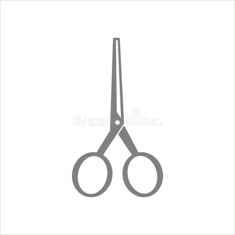 Icon Vector Barbershop Scissor Illustration Design Stock Illustrations ...