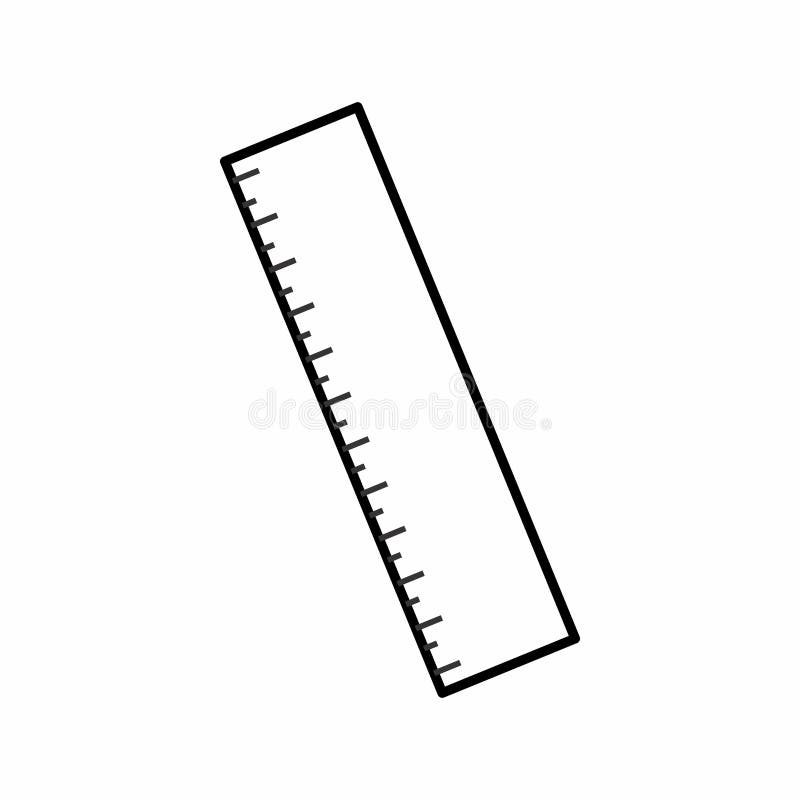 Vector set of ruler stock vector. Illustration of hand - 118135844