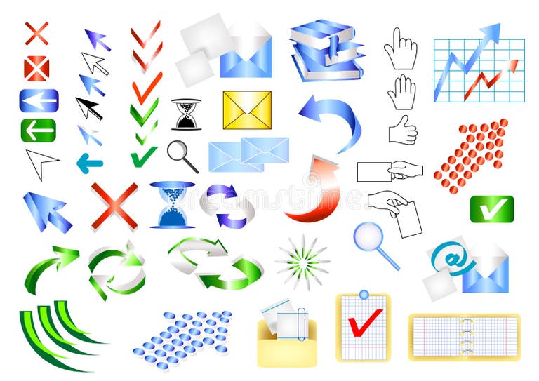 Red Indicator Elements Stock Illustrations – 1,042 Red Indicator ...