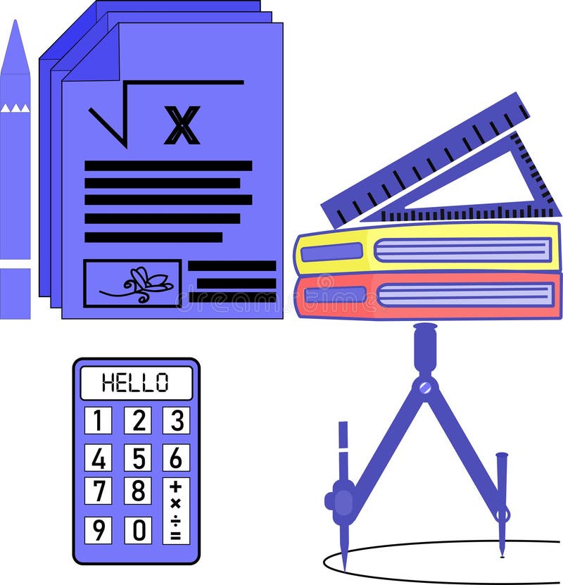 Icon or Vector Type of Subject Matter Stock Vector - Illustration of ...
