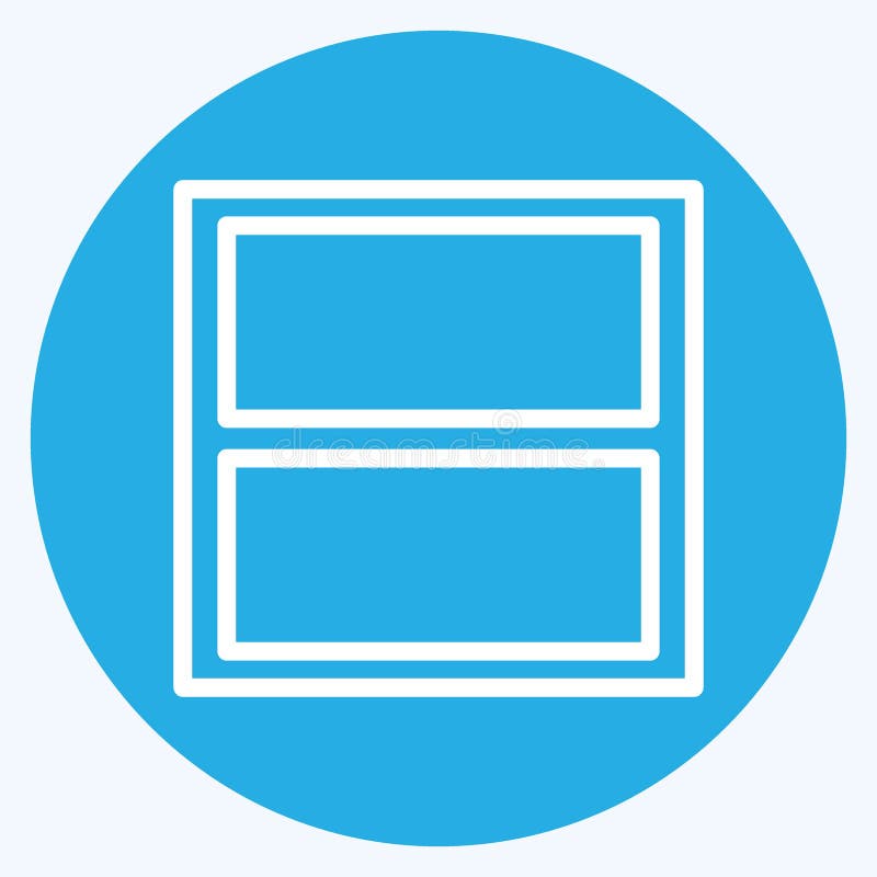 Icon View Straam - Blue Eyes Style - Simple Illustration,Editable ...