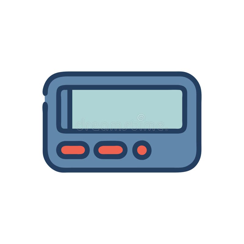 Paging Devices Stock Illustrations – 4 Paging Devices Stock ...