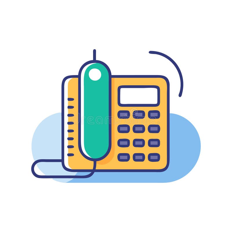 Icon for Vintage Phones stock vector. Illustration of service - 353378284