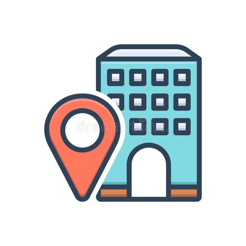 Color Illustration Icon for Visited, Come To See and Frequent Stock ...