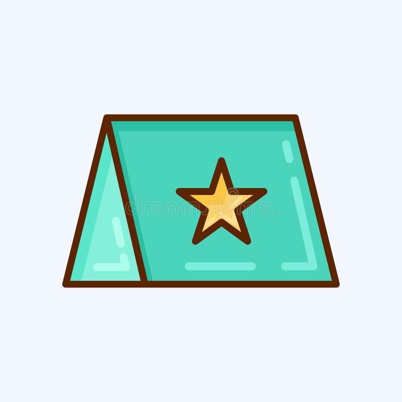 Icon Visual Brand. Suitable for Branding Symbol. Flat Style. Simple ...