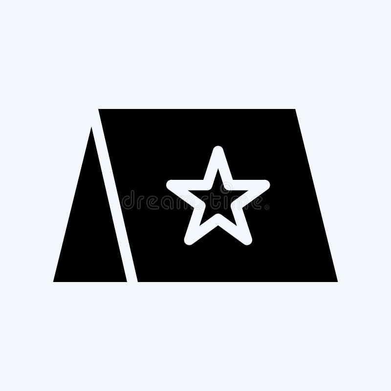 Icon Visual Brand. Suitable for Branding Symbol. Glyph Style. Simple ...