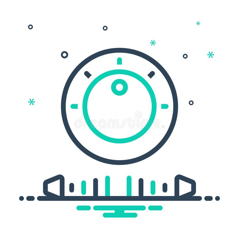 Mix Icon for Volume, Meter and Control Stock Vector - Illustration of ...