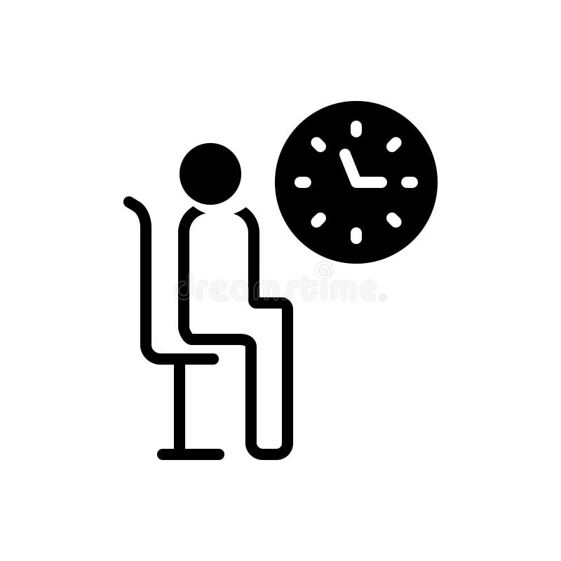 Mix Icon for Wait, Outwait and Room Stock Vector - Illustration of wait ...