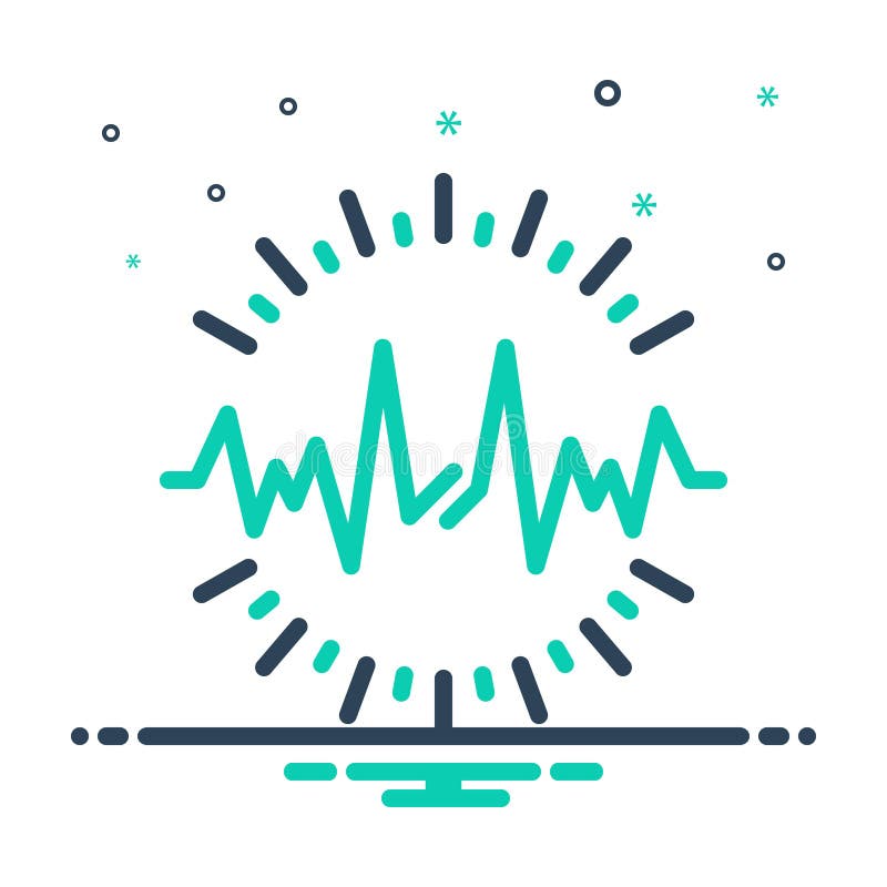 Mix Icon for Wave, Musical and Record Stock Vector - Illustration of ...