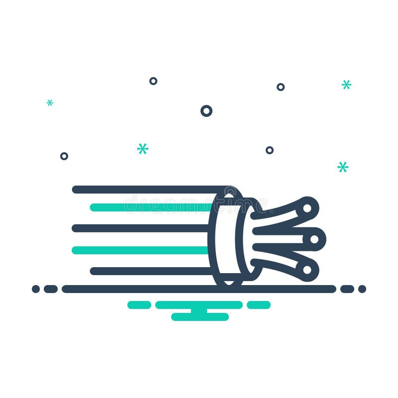 Mix Icon for Wires, Electric and Cable Stock Vector - Illustration of ...