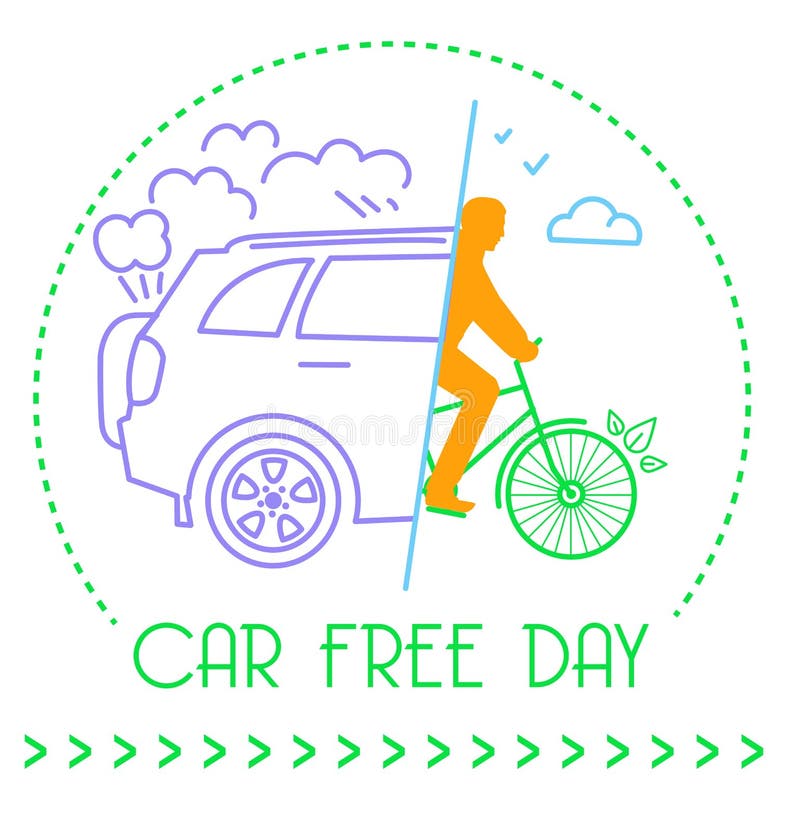 Car Free Day Logo Stock Illustrations – 187 Car Free Day Logo Stock ...