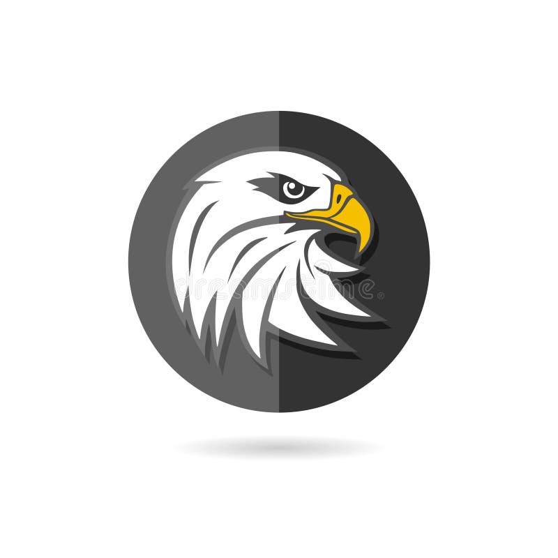 Icona Aquila, Logo Eagle Design, Immagine Icona Aquila Illustrazione ...