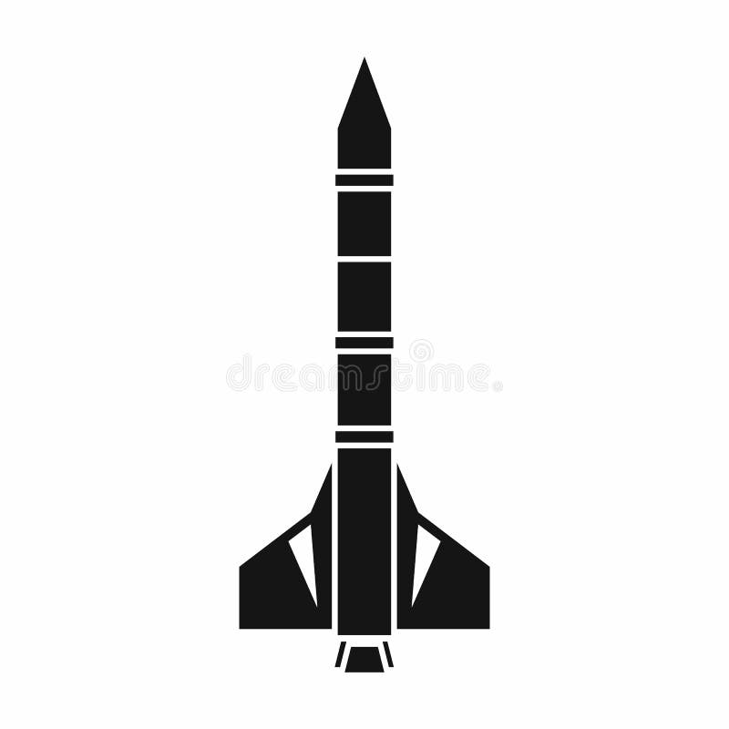 Insieme Atomico Delle Icone 9 Del Razzo Illustrazione Vettoriale ...