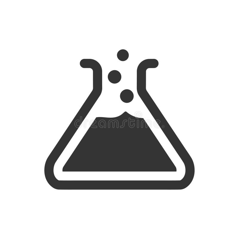 Icona Del Becher Di 3 Tipi, Colore Nero E Bianco. Segnale Vettoriale ...