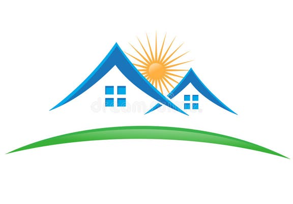 Icona del bene immobile illustrazione di stock. Illustrazione di ...