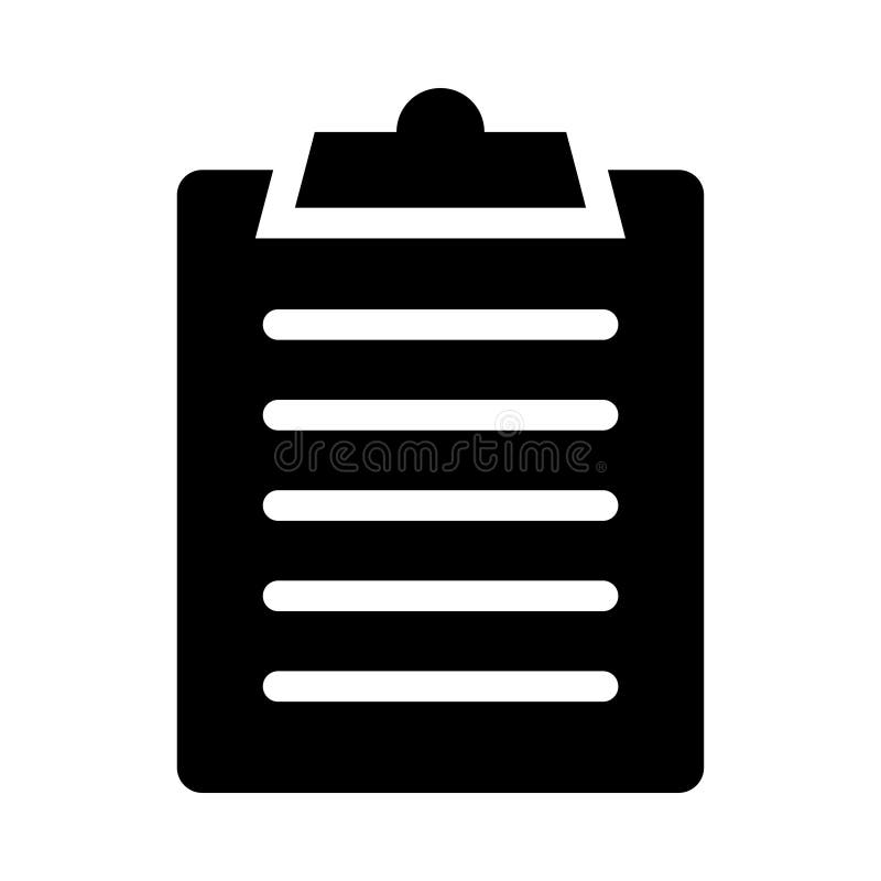 Icona del blocco note illustrazione di stock. Illustrazione di alberino ...