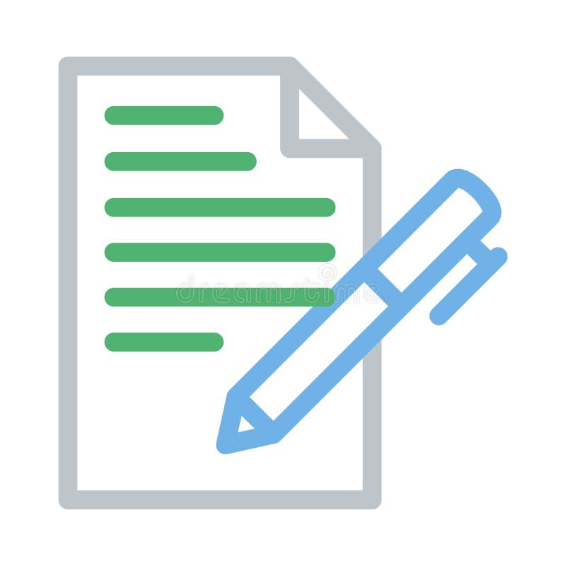 Icona del blocco note illustrazione di stock. Illustrazione di alberino ...