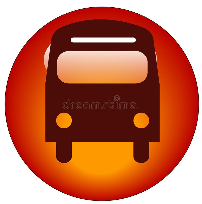 Icona del bus illustrazione vettoriale. Illustrazione di movimento ...