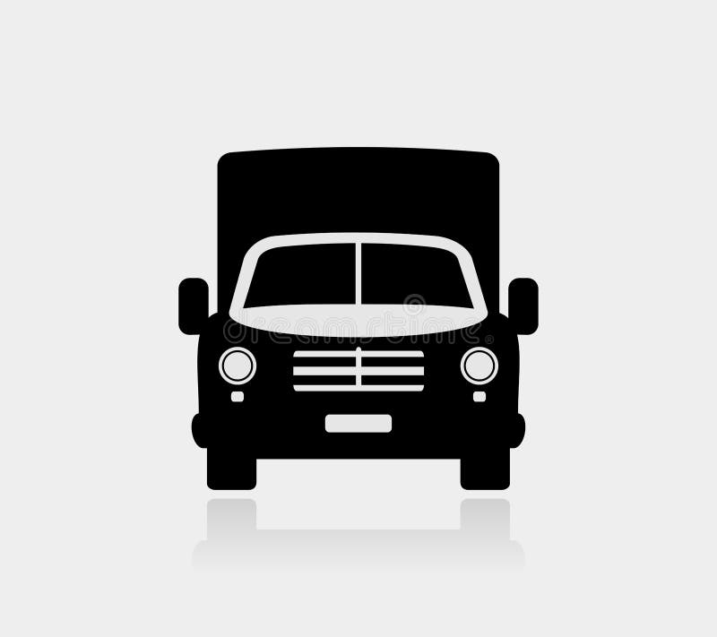 Icona del camion illustrazione vettoriale. Illustrazione di ...