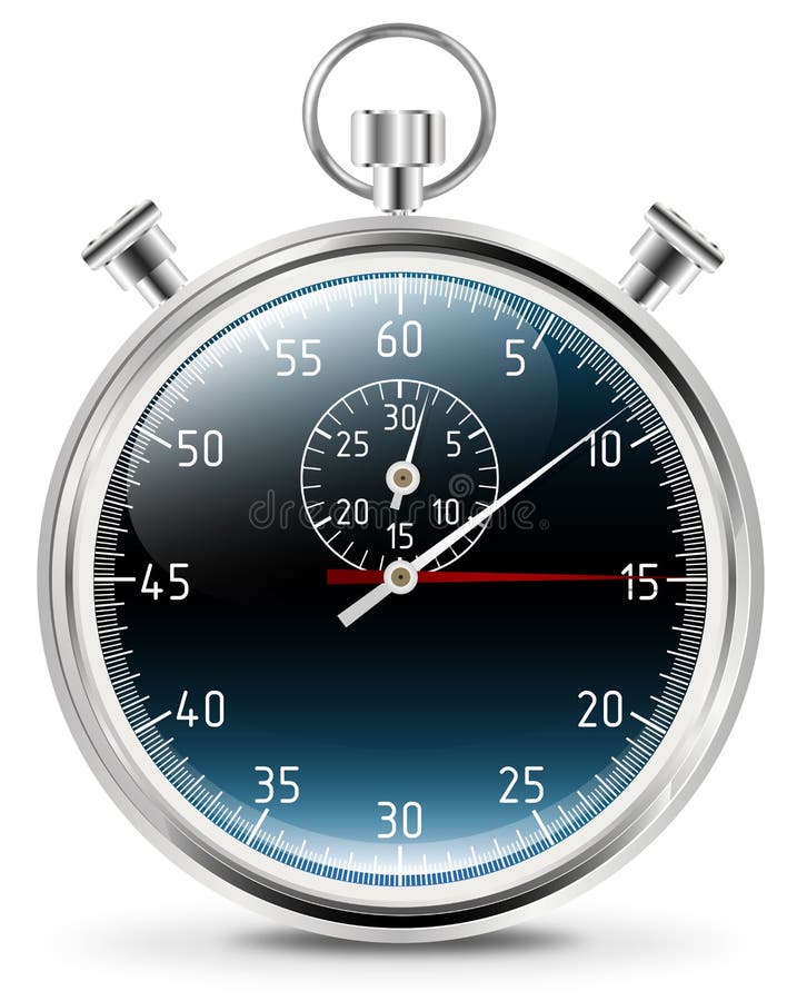 Icona del cronometro illustrazione vettoriale. Illustrazione di ...