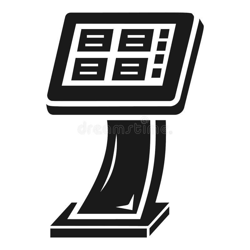 Icona Semplice Del Distributore Automatico Illustrazione Vettoriale ...