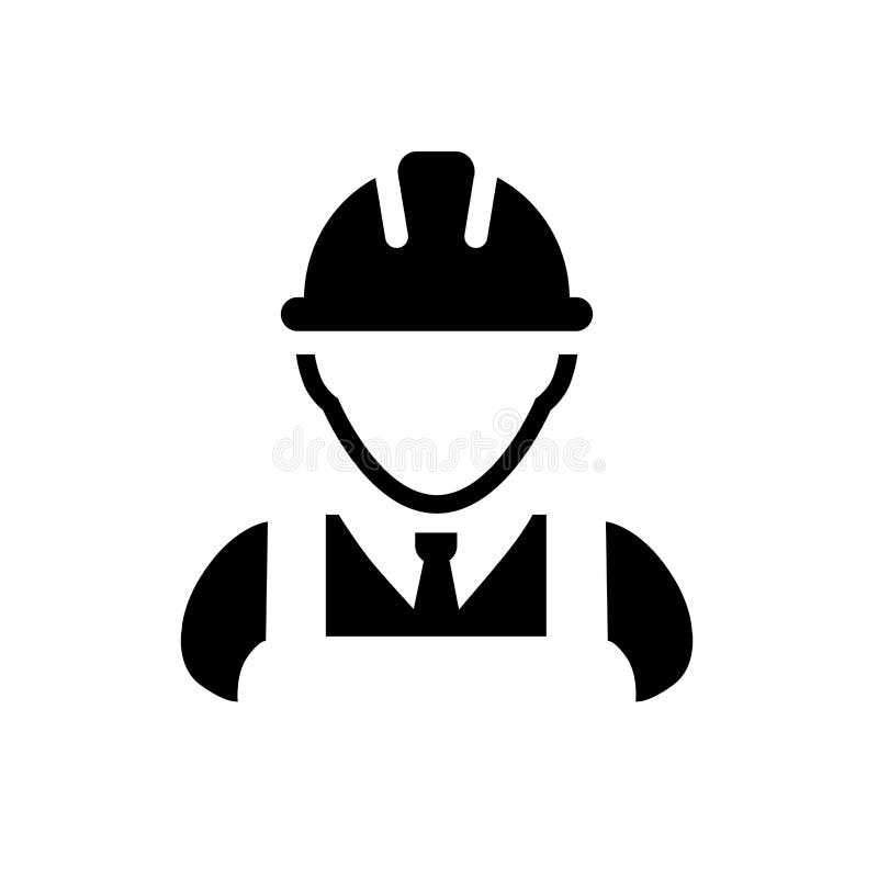 Icona Lavoratore Vettoriale Illustrazione Vettoriale - Illustrazione di ...