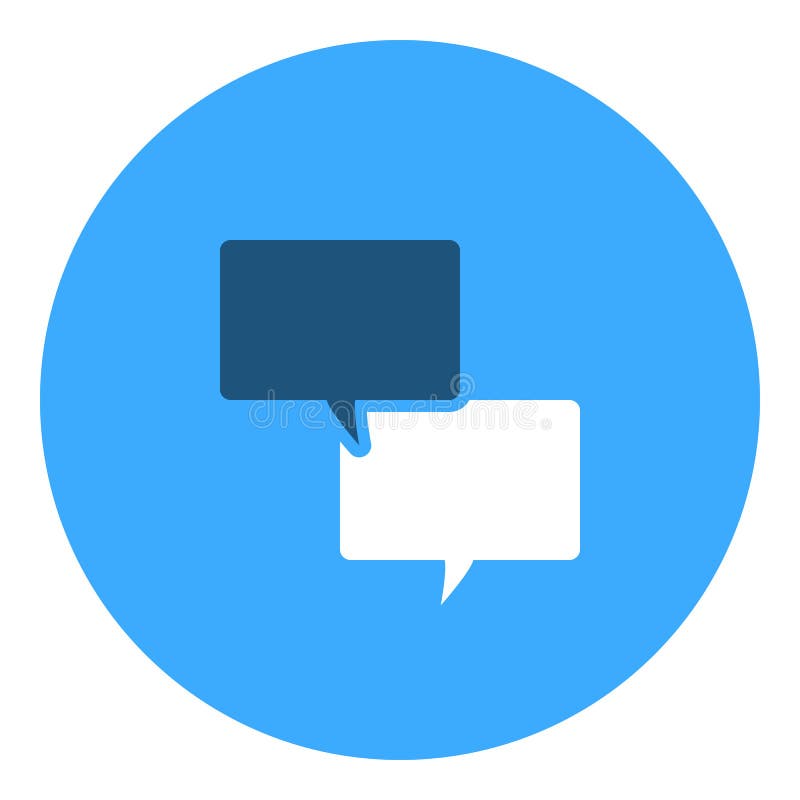 Icona Del Messaggio Di Testo Illustrazione Vettoriale - Illustrazione ...