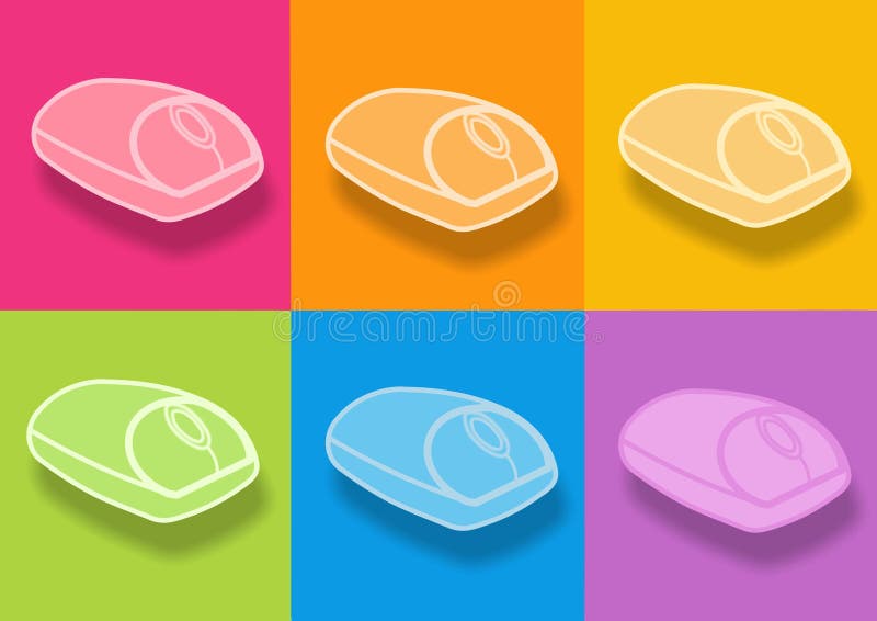 Icona del mouse illustrazione di stock. Illustrazione di dati - 1539507