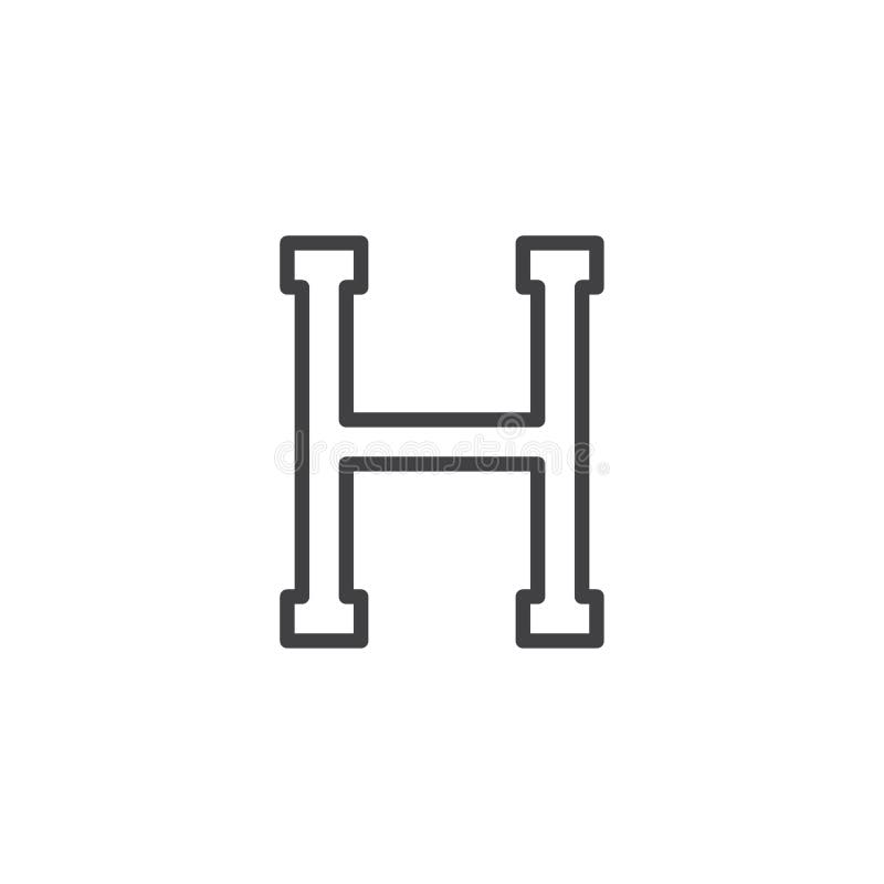 Icona Del Profilo Della Lettera Di Eta Illustrazione Vettoriale ...