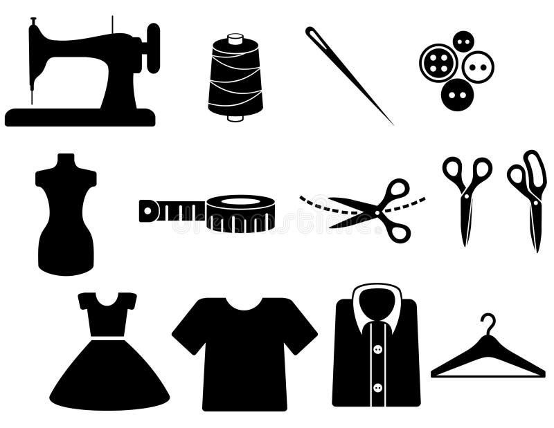 Accumulazione Di +EPS Di Cucito E Di Adattamento Delle Icone ...