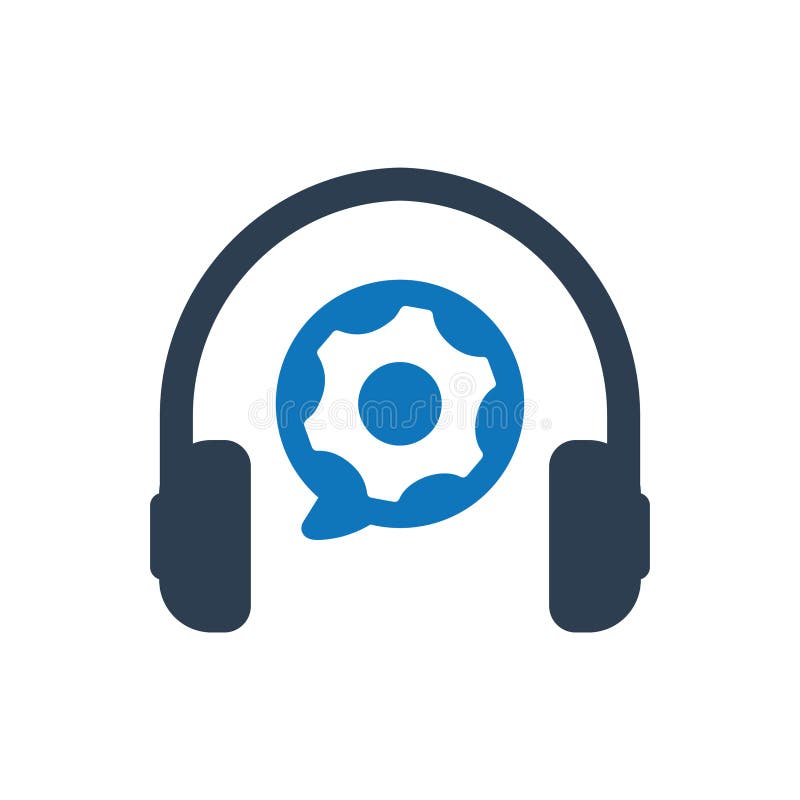 Icona del supporto tecnico illustrazione vettoriale. Illustrazione di ...