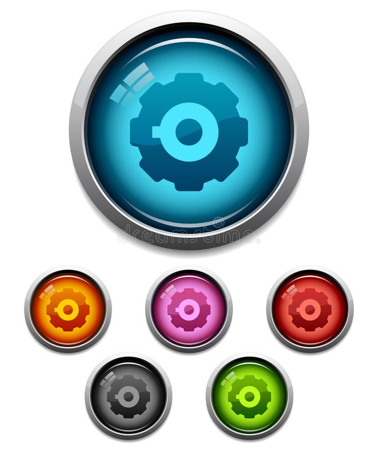 Icona Del Tasto Dell'attrezzo Illustrazione Vettoriale - Illustrazione ...