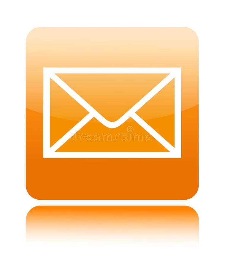 Icona Del Tasto Della Posta Illustrazione Vettoriale - Illustrazione di ...