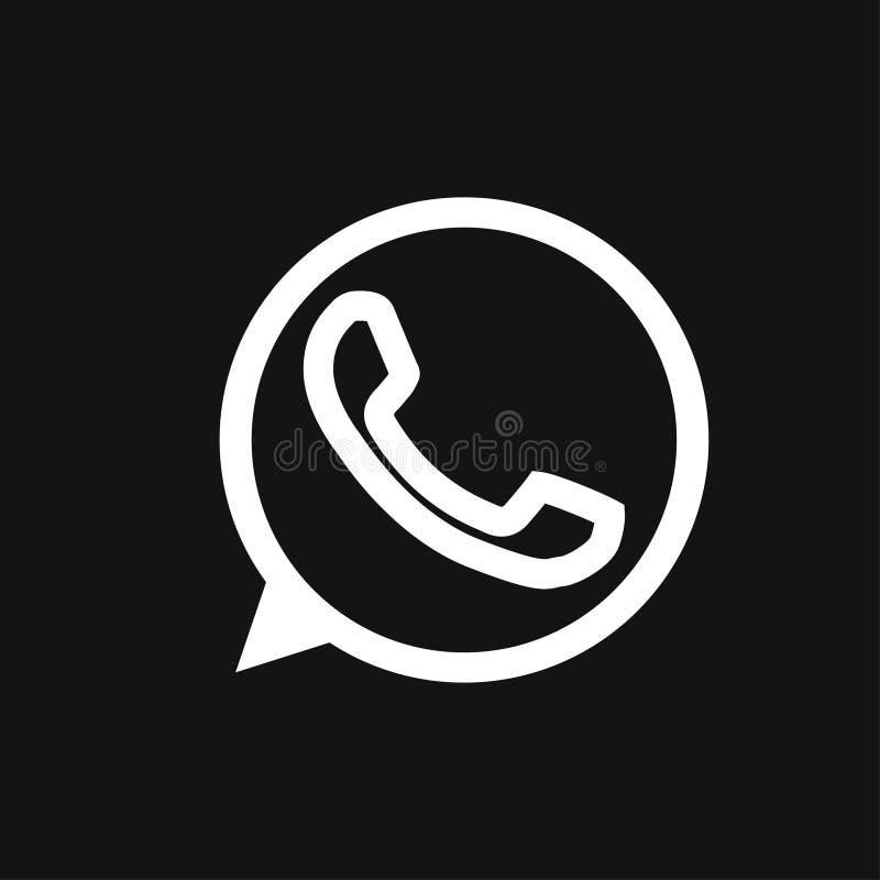 Icona Del Telefono, Simbolo Del Segno Di Vettore Dell'icona Di Whatsapp ... Icona Del Telefono, Simbolo Del Segno Di Vettore Dell'icona Di Whatsapp ...