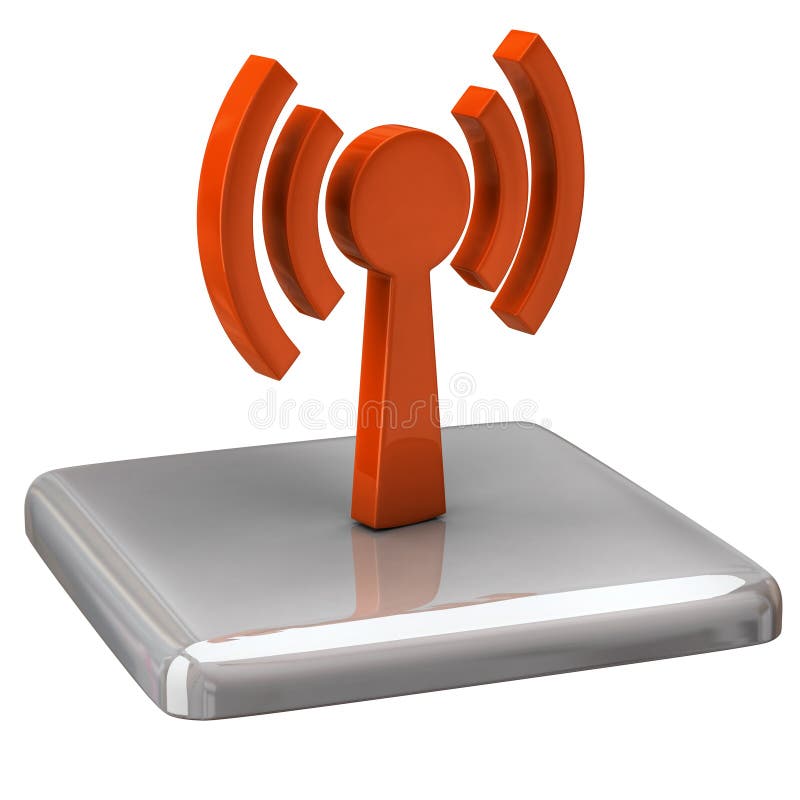 Icona del Wi-Fi illustrazione di stock. Illustrazione di illustrazione ...