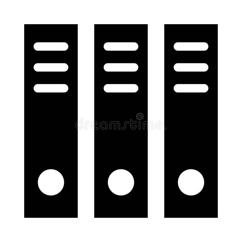 Icona dell'archivio illustrazione di stock. Illustrazione di cartella ...