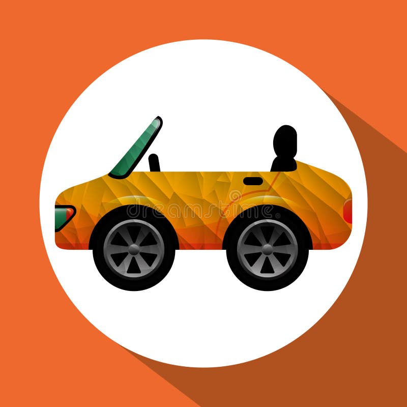 Icona dell'automobile illustrazione vettoriale. Illustrazione di ...