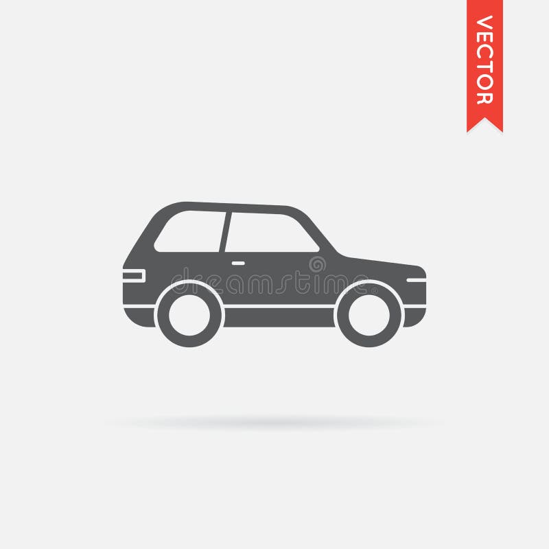 Icona Dell'automobile Di Vettore Illustrazione Vettoriale ...