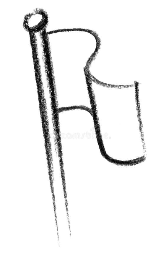 Icona della bandiera illustrazione di stock. Illustrazione di rancore ...